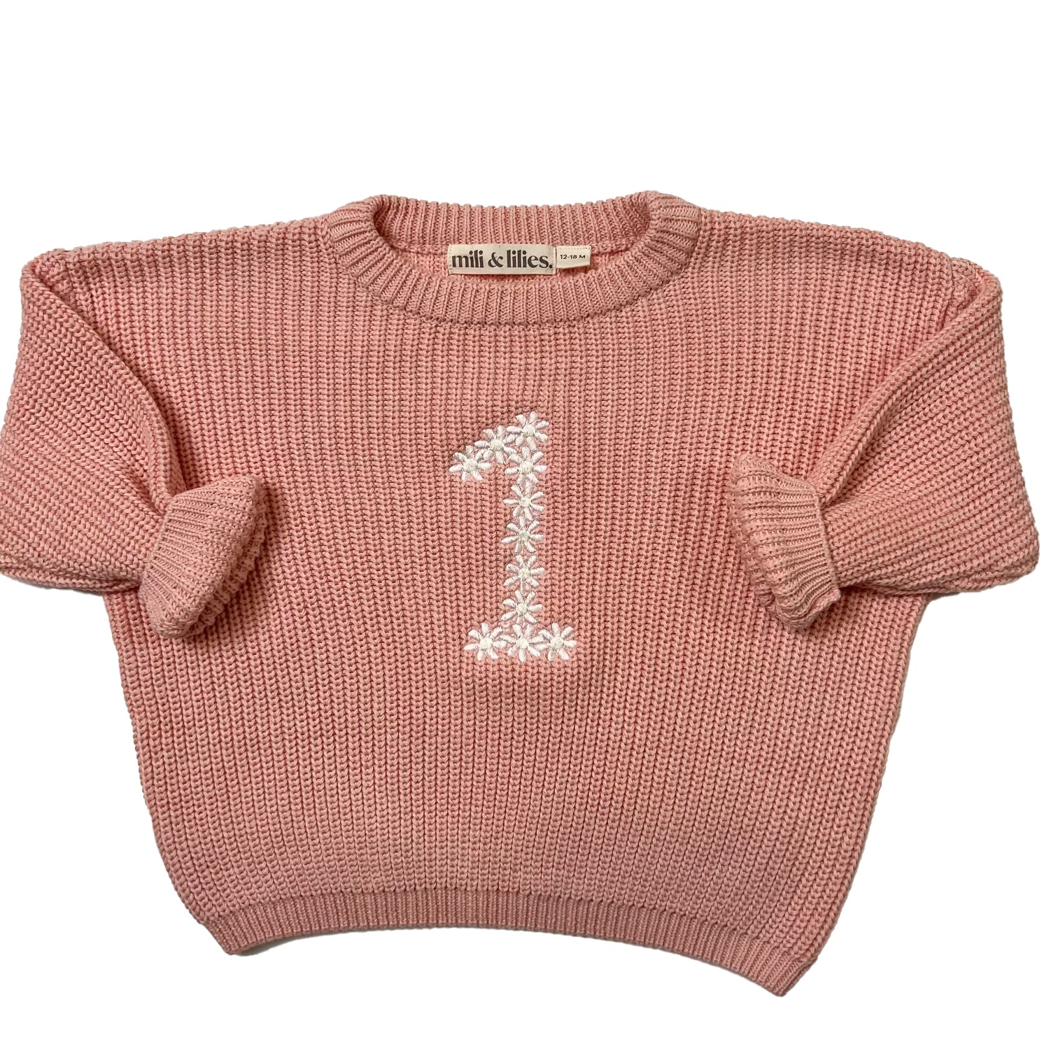 Personalized Embroidered Knit Sweater - Vintage Honey I Mili & Lilies ...